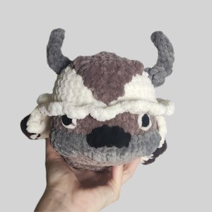 PDF!!! Crochet Pattern Appa, Bison, Avatar-inspired Pattern, Crochet ...