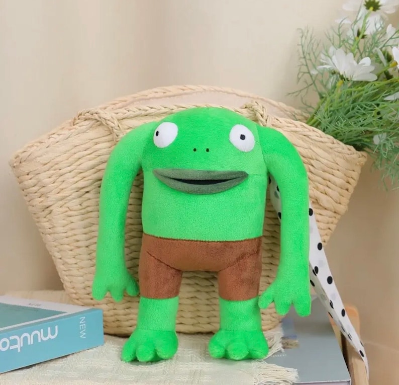 Smiling Friends Plush Toy Stuffed Animal Kids Glep Charlie Alan Mr Frog ...