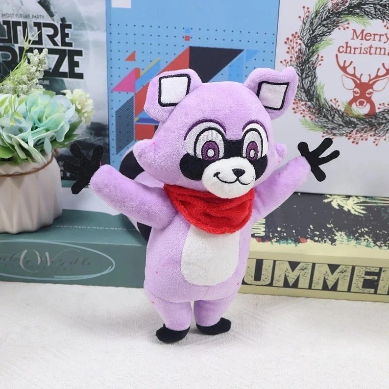 Indigo Park Rambly Raccoon Plush Toy Stuffed Animal Character Video ...
