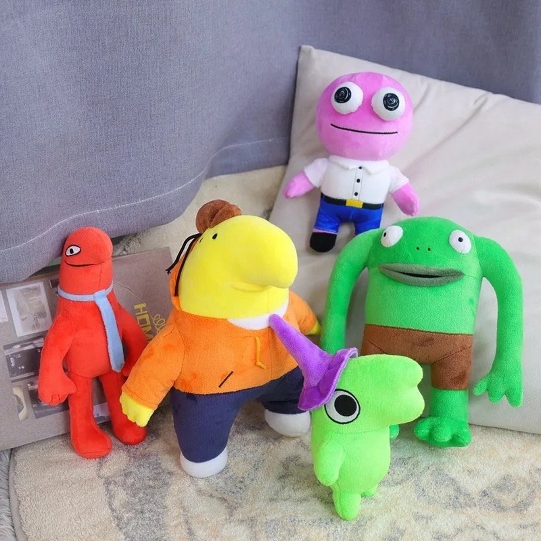 Smiling Friends Plush Toy Stuffed Animal Kids Glep Charlie Alan Mr Frog ...
