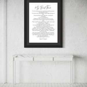 A4 Personalised Self Love Poem Custom Print, Empowerment Poem ...