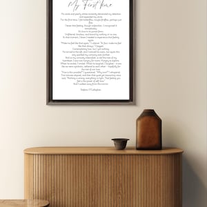 A4 Personalised Self Love Poem Custom Print, Empowerment Poem ...