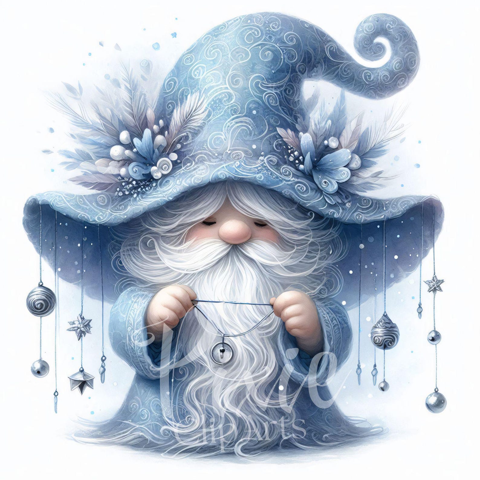 Magical Gnome Clipart | Set of 10 High Quality 300DPI JPEG | Wind ...