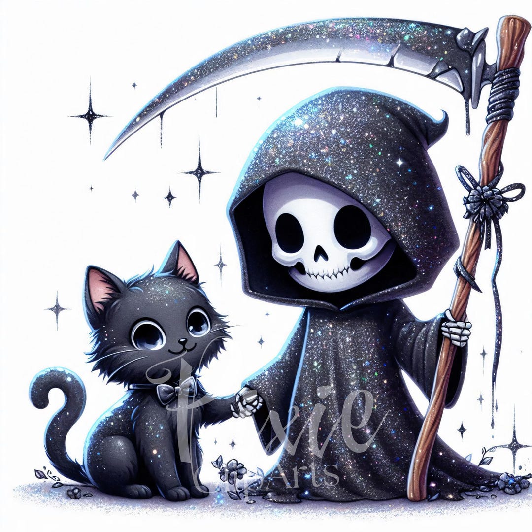 Halloween Clipart | Set of 10 High Quality 300DPI JPG, Cartoon Styled ...
