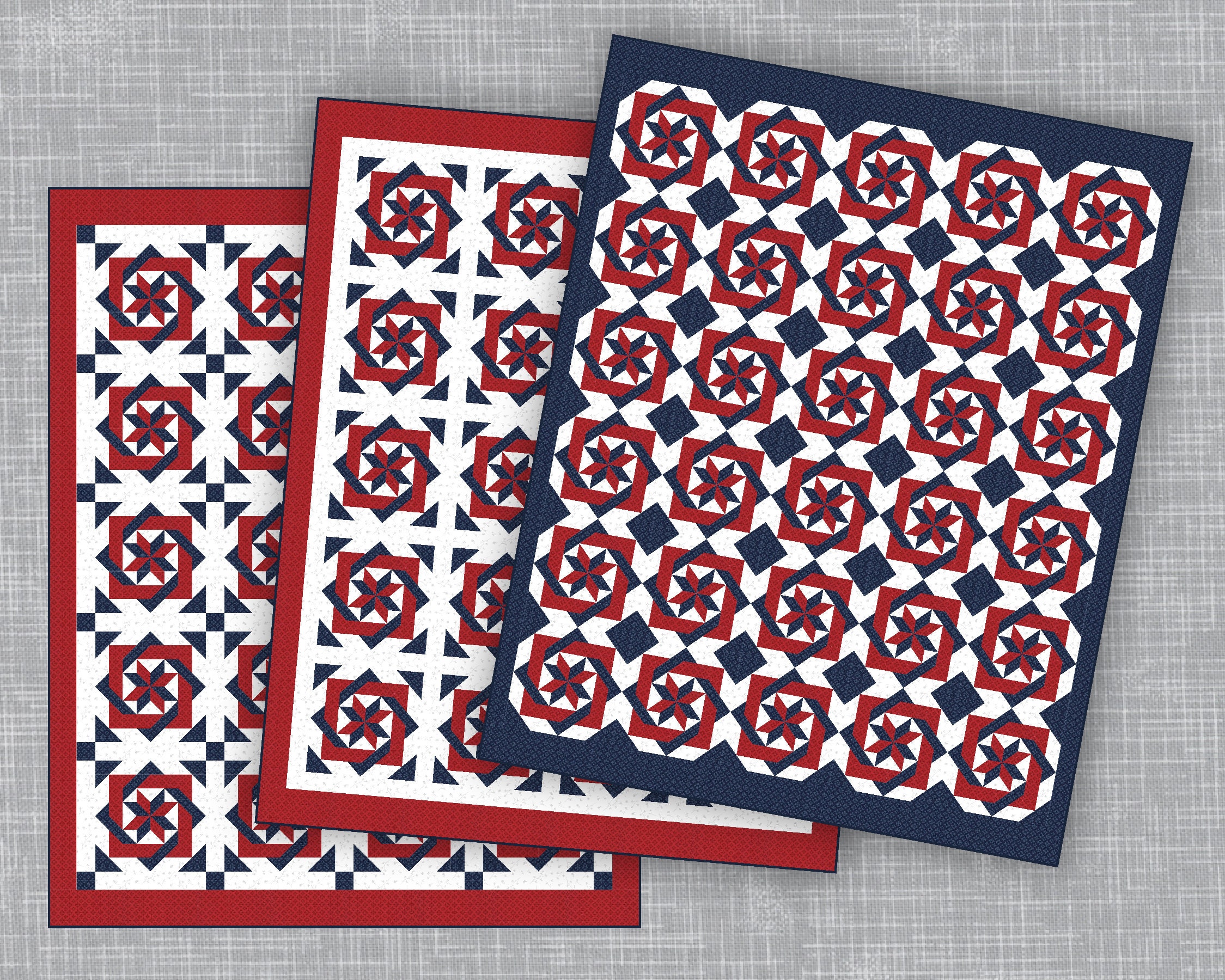 Labyrinth Star Accuquilt GO! Quilt Pattern 64" X 80" Throw (digital ...
