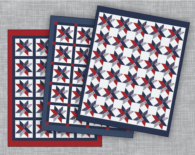 Woven Star Accuquilt GO! Quilt Pattern 64" X 80" Throw (physical ...