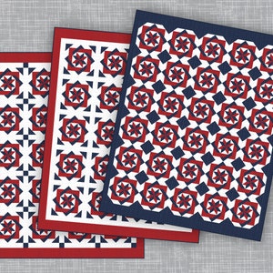 Labyrinth Star Quilt Pattern Using Accuquilt GO! for 12" Block and 64 ...