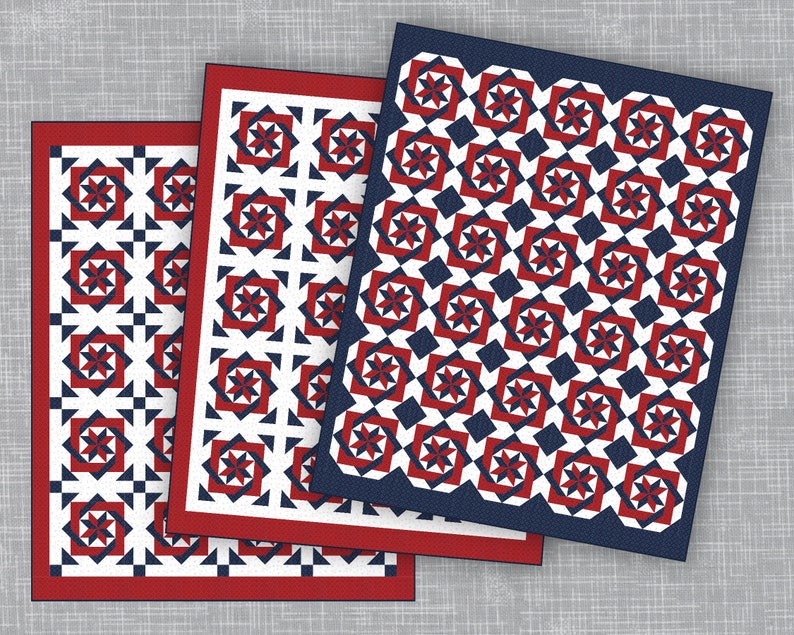 Labyrinth Star Quilt Pattern Using Accuquilt GO! for 12" Block and 64 ...