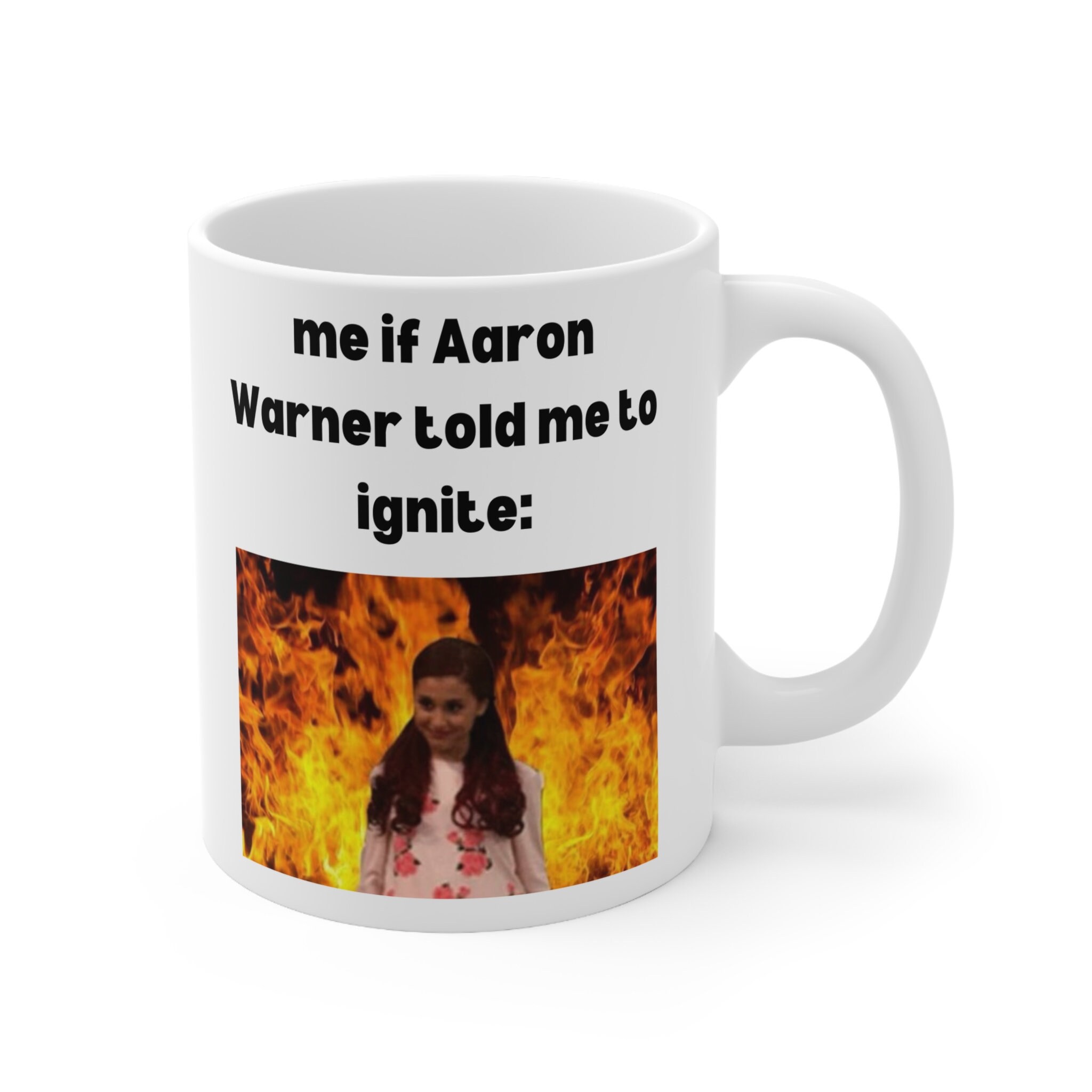 Aaron Warner Funny Ignite 11 Oz Mug From Shatter Me Book Series ...