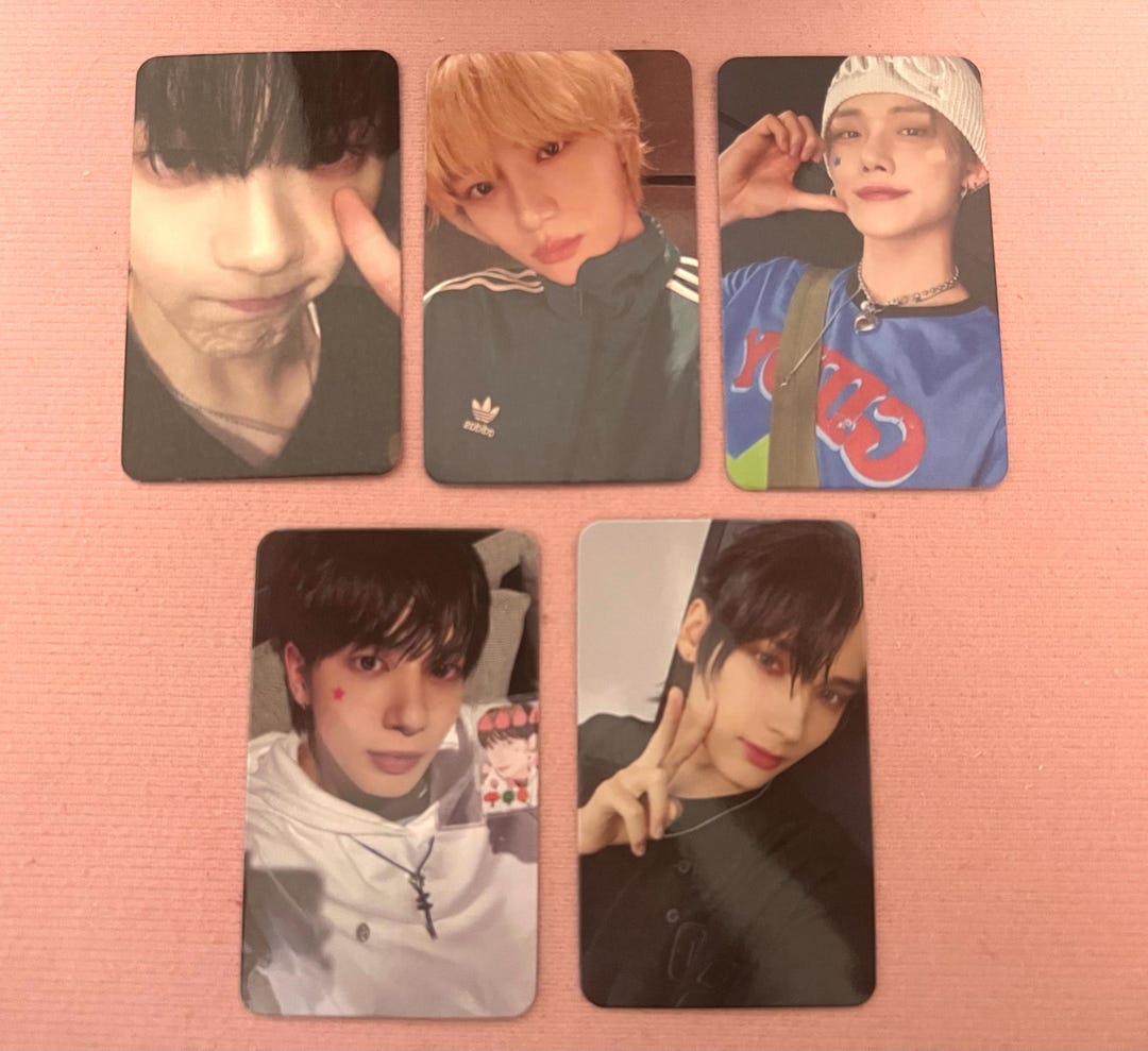 Txt Photocards, Txt Moa Photocards, Txt Handmade Photocards Set, Kpop Photocards - Etsy