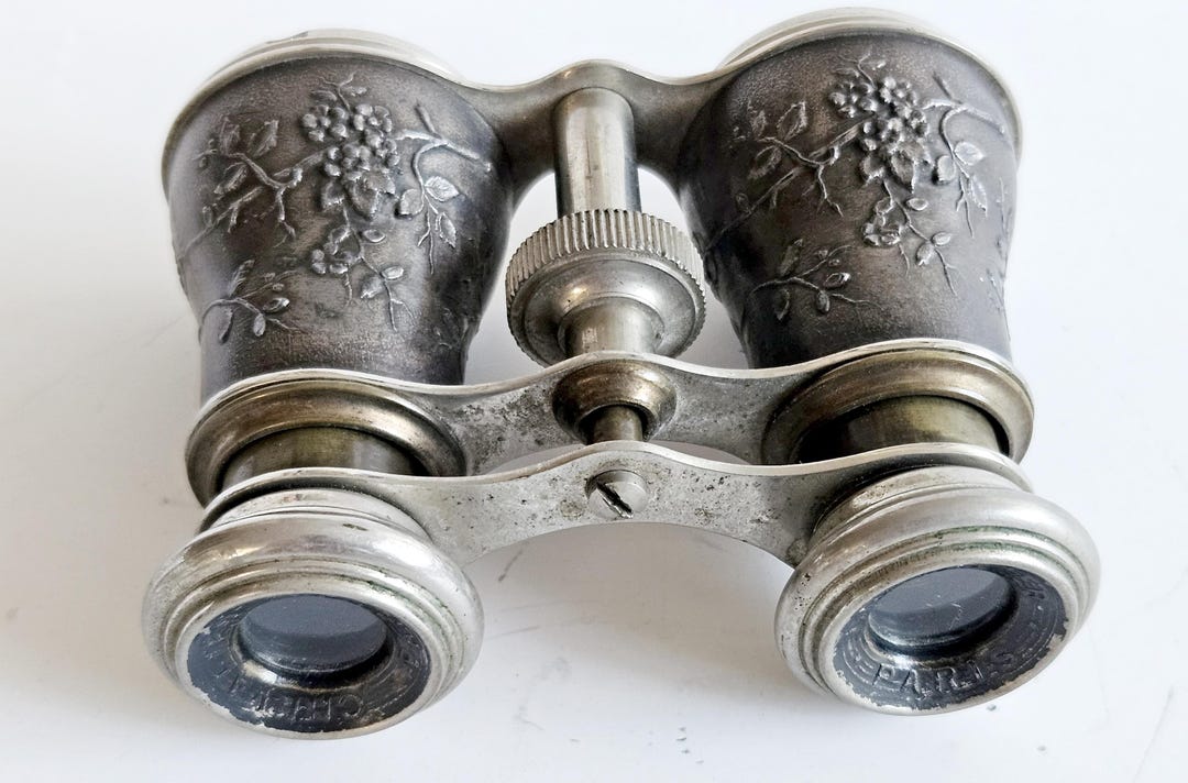 Cyf-antique Late 19th Century Paris Chevalier Opera Glasses – Embossed ...