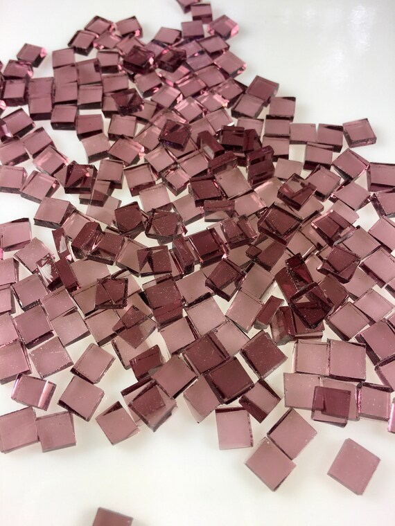 Craft Supplies & Tools Mosaic Making 200 1/4 Cobalt Rose Mosaic Tiles ...