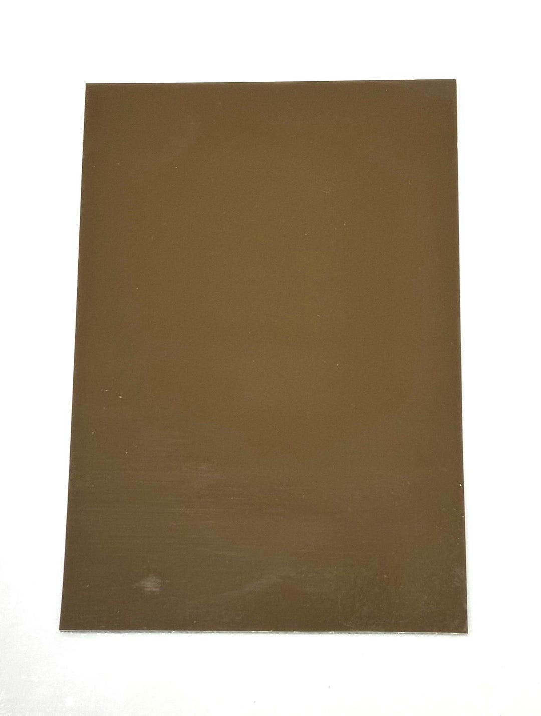 Chocolate Opal Sheet of Stained Glass 4 X 6, Smooth Fusible COE 96, 211 ...