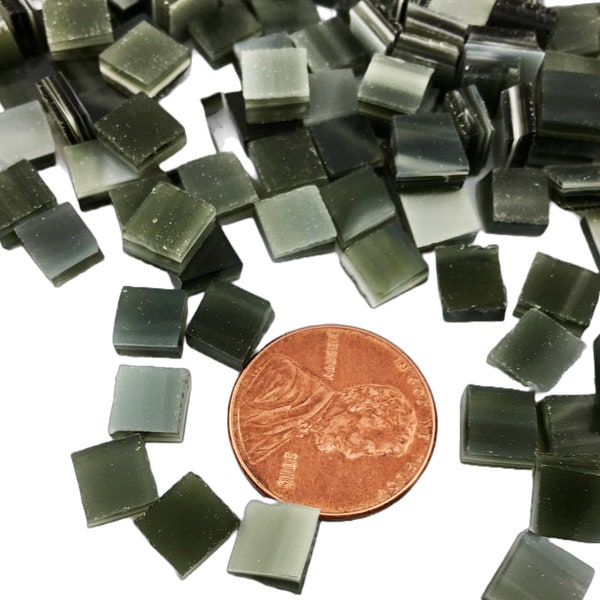 Olive Green Square Tiles - Etsy