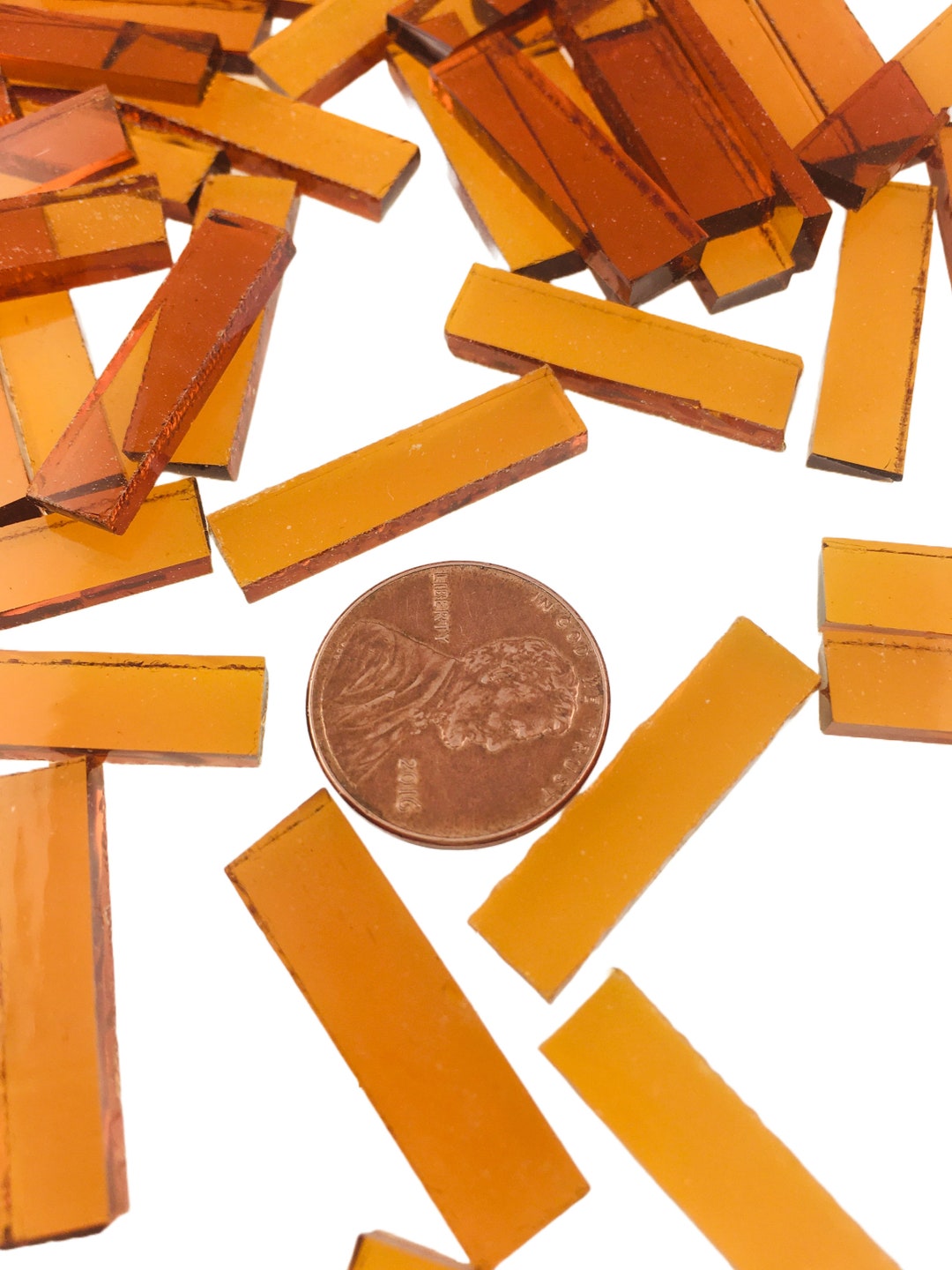 Medium Amber Mosaic Tile Borders 1/4 X 1 110.8w - Etsy