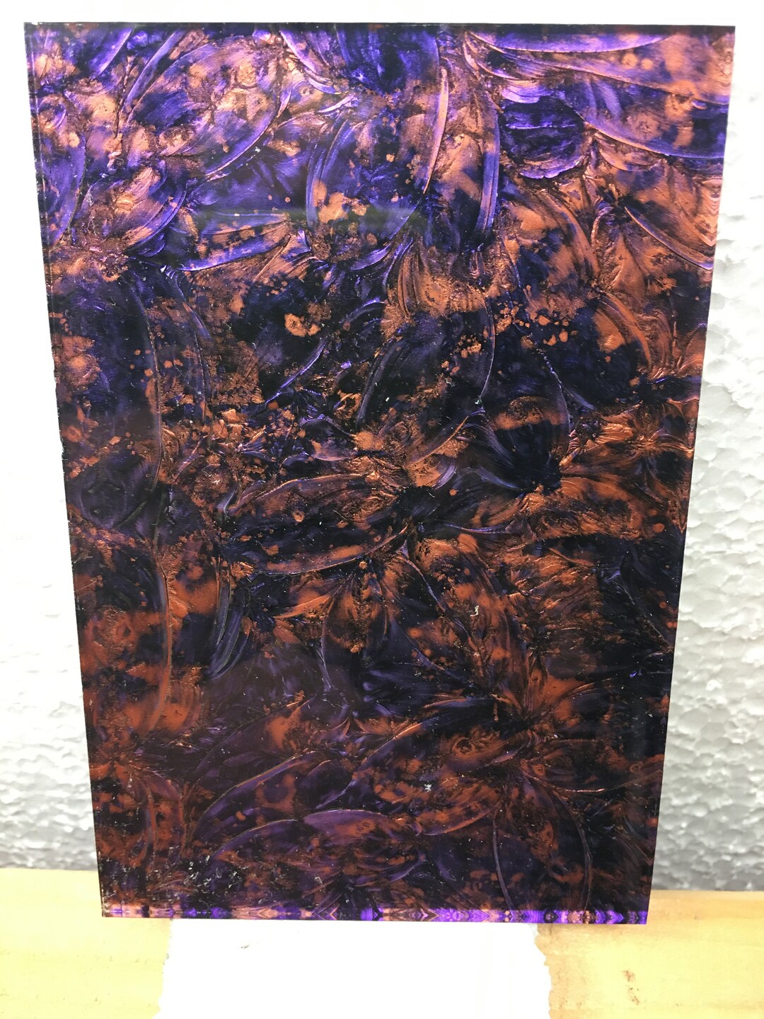Van Gogh Violet and Copper 4 X 6 Stained Glass Sheets VG570 - Etsy