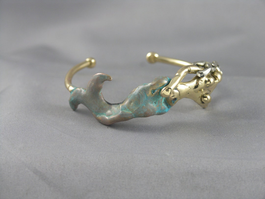 Mermaid Cuff Bracelet - Etsy