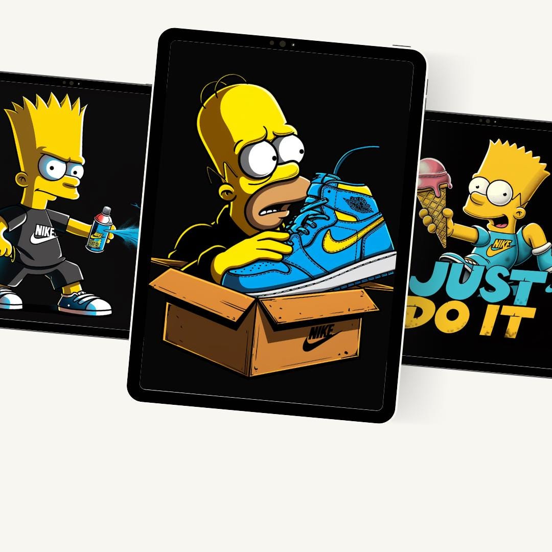 Simpsons Clip Art, Simpson PNG, Printable Clipart - Etsy Israel