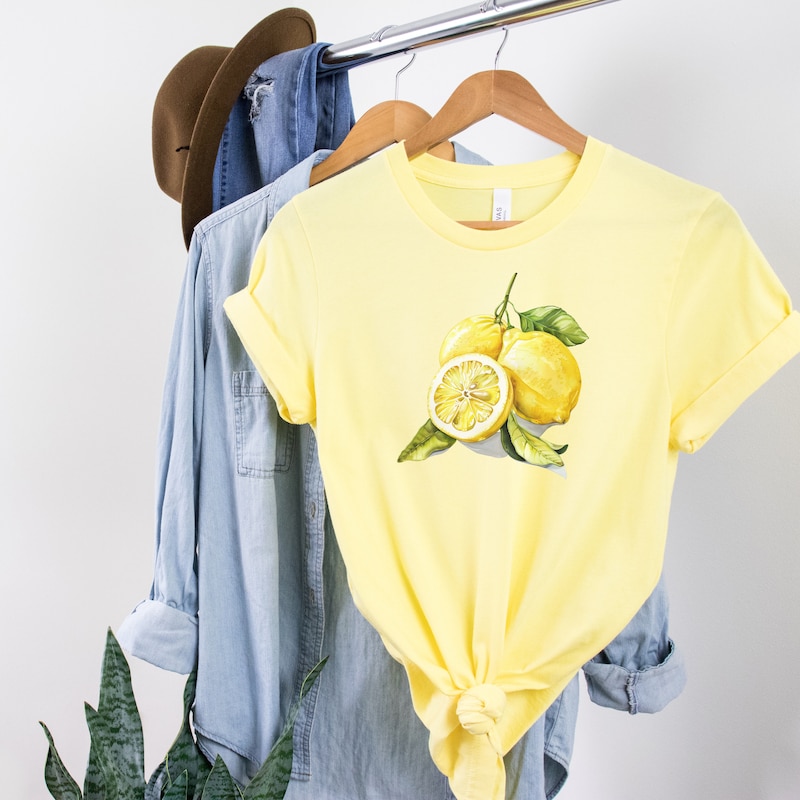 Lemon Shirt - Etsy