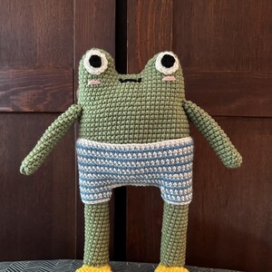 Crochet Handmade Stuffed Animal Frog With Flippers - Etsy