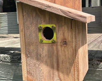 Engraved Cedar Bird House - Etsy