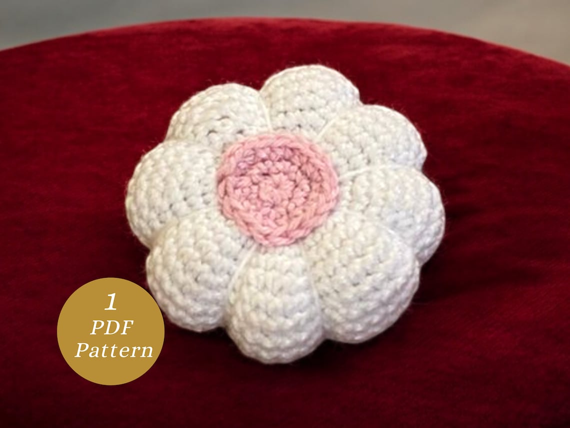 Blooming Flower , Crochet Pattern ,DIY Spring Decoration Tutorial for a ...