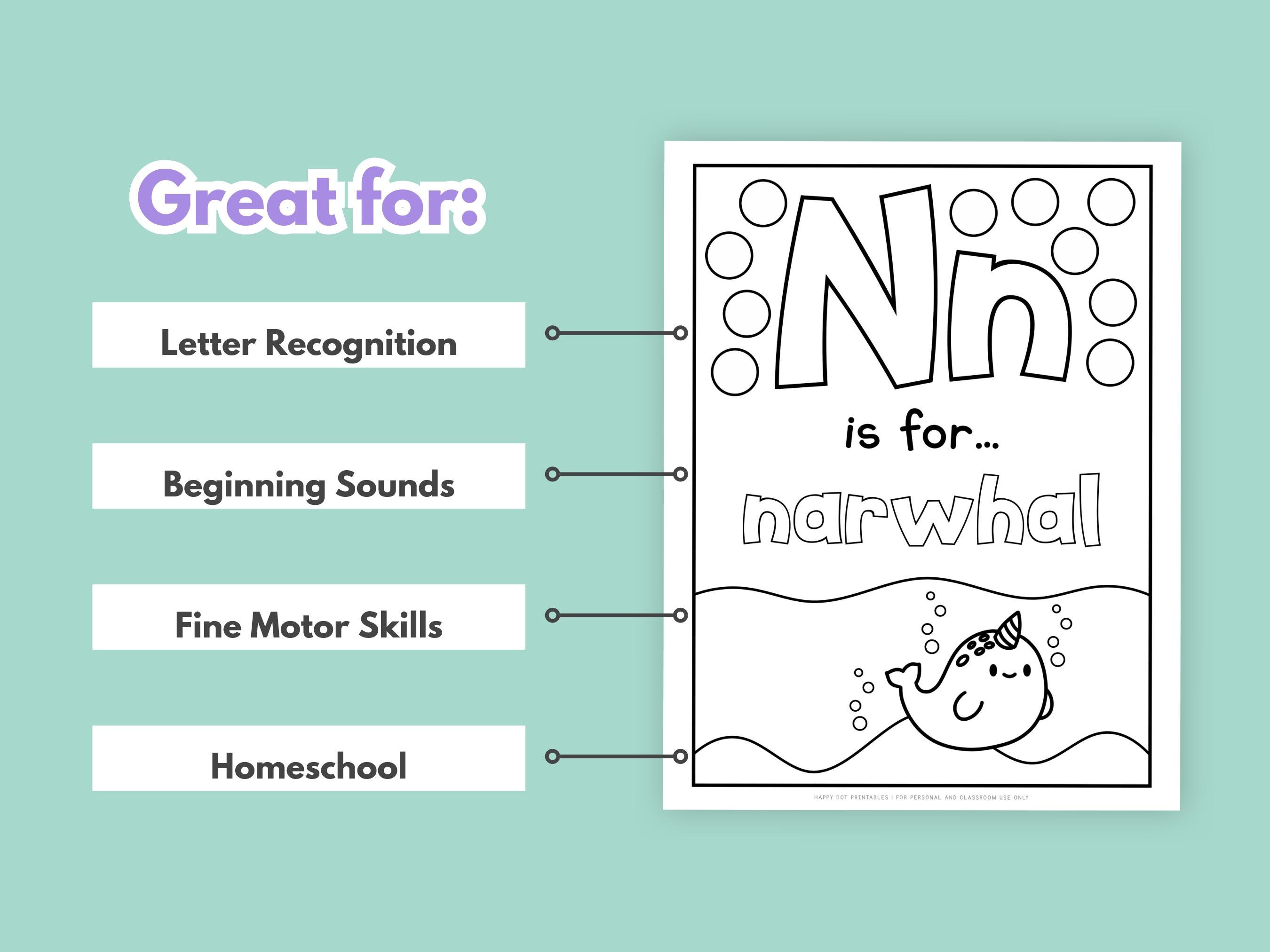 26 Alphabet Coloring Pages, Preschool Coloring Pages, Pre-k Worksheet ...