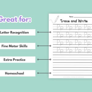Alphabet Tracing Worksheets, Preschool Learning Worksheets, Pre-k ...