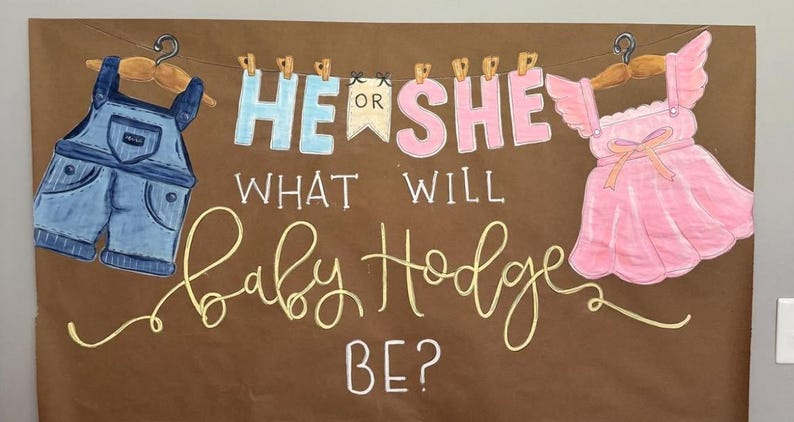 Banners - Baby/gender Reveal - Etsy
