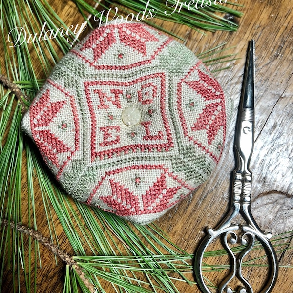 Christmas Biscornu Pattern - Etsy