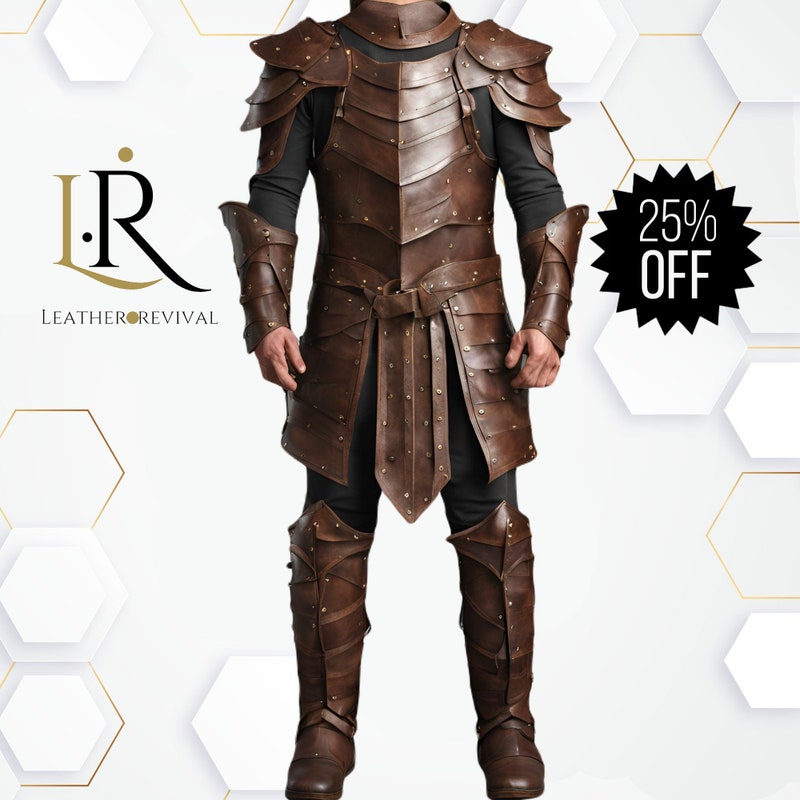 Leather Armor Men - Etsy