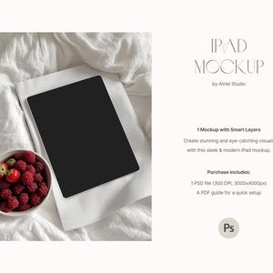 Minimalist iPad Mockup, Device Mockup, Laptop Mockup, Digital Product ...