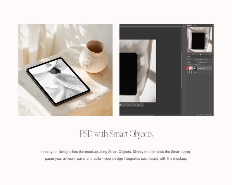 Minimalist iPad Mockup, Device Mockup, Laptop Mockup, Digital Product ...