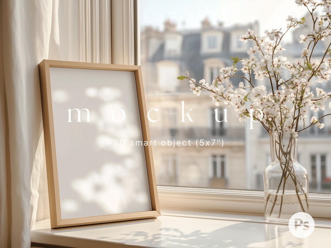 Modern Frame Mockup, PSD Mockup Frame, Home Interior Mockup, A4 Mockup ...