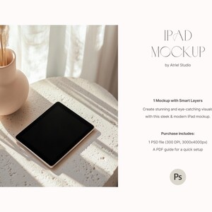 Minimalist iPad Mockup, Device Mockup, Laptop Mockup, Digital Product ...