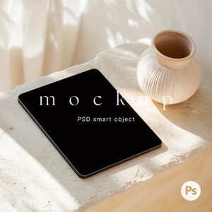 Minimalist iPad Mockup, Device Mockup, Laptop Mockup, Digital Product ...