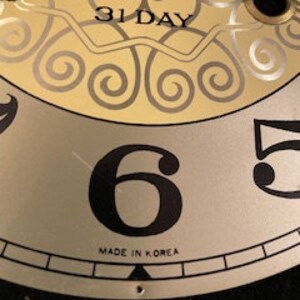 Metal Clock Face Industrial Looking Clock Face Photo Prop Clock Face ...