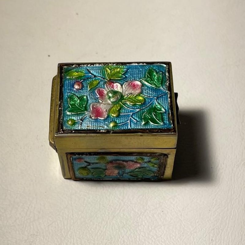 Cloisonne Box - Etsy