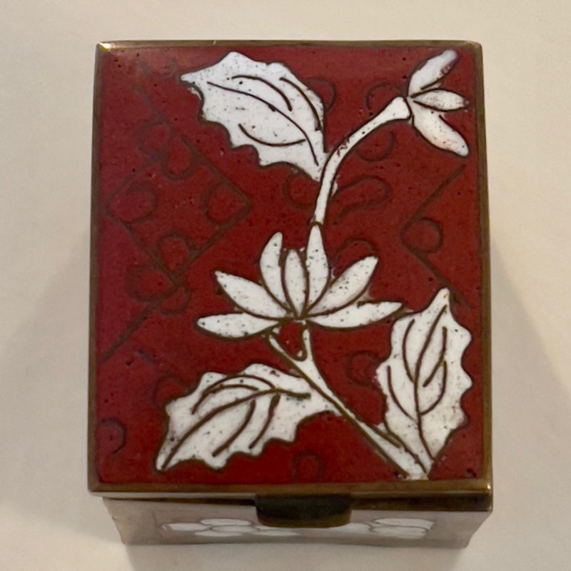 Cloisonne Box - Etsy