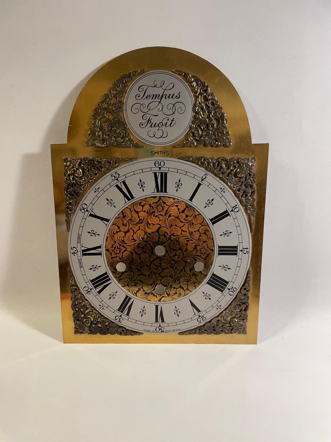 Arched Top Clock Face - Industrial Looking Clock Face - Photo Prop ...
