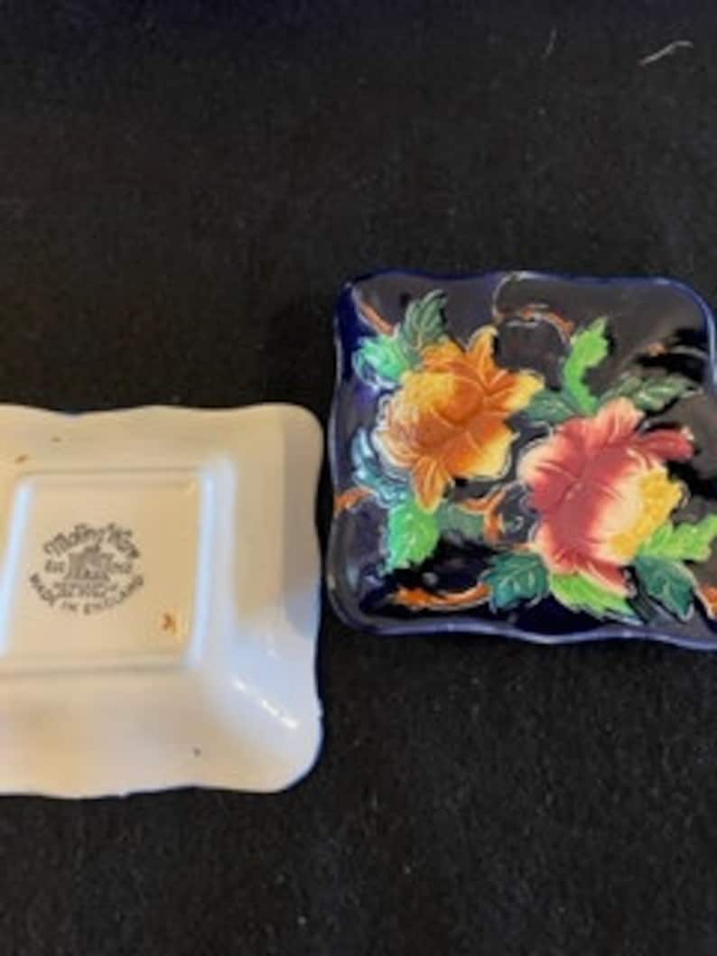 Maling Made in England Trinket Dishes Pair of Maling Majolica Dishes ...