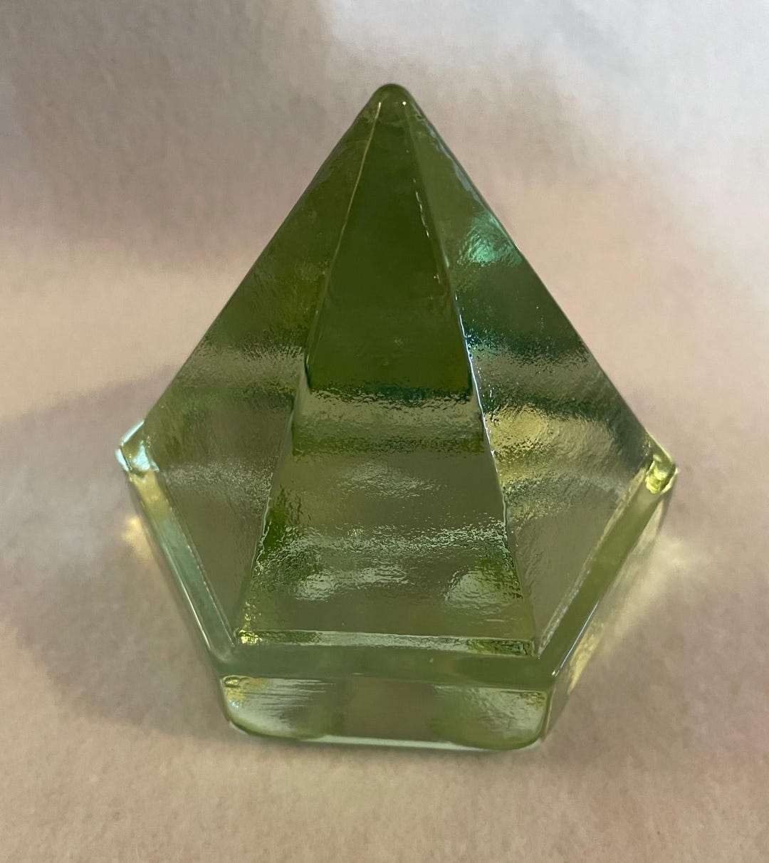 Ship's Prism Green - Light Reflecting Ships Prism - Nautical Decor Item ...