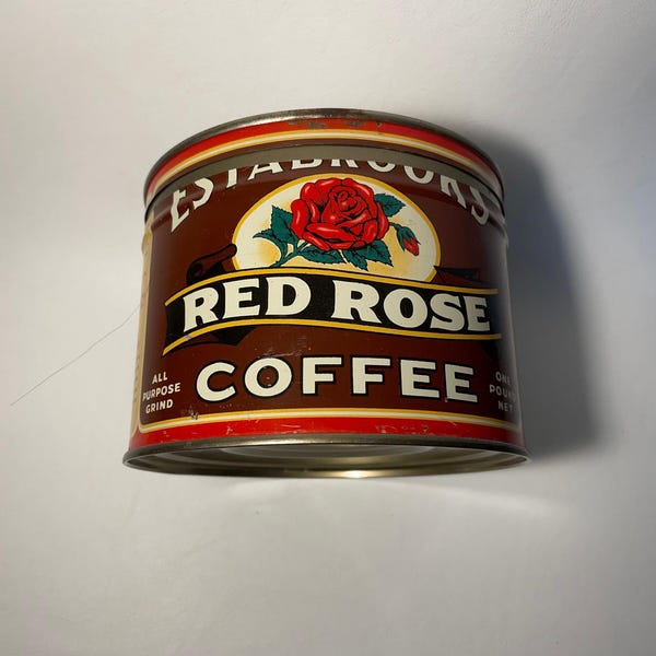 Vintage Coffee Tin - Etsy