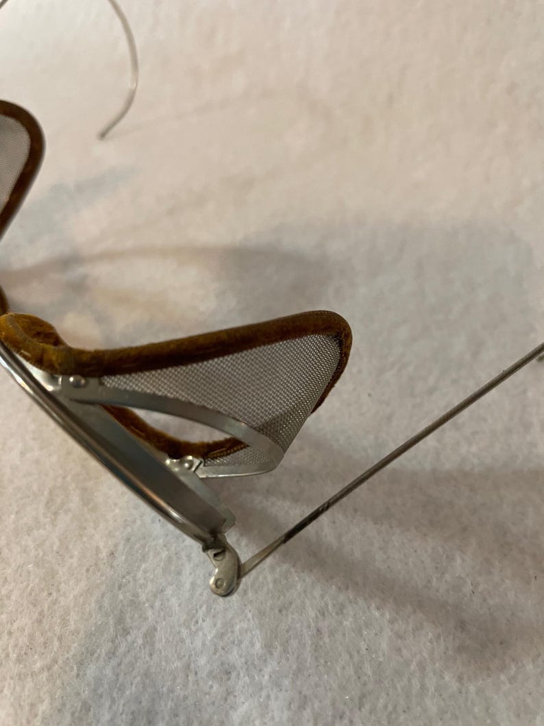 Vintage Wire Mesh Screens and Flip Sides on 1900's Safety Glasses - Etsy
