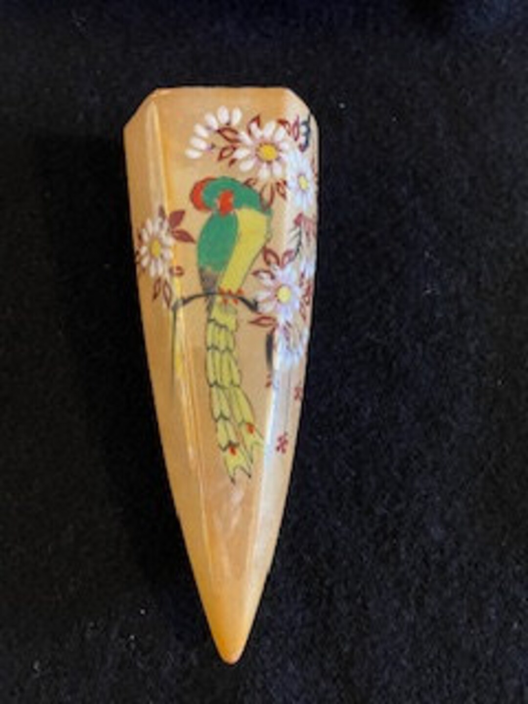 Lusterware Japanese Wall Pocket - Early 1930s Wall Pocket in Bright ...