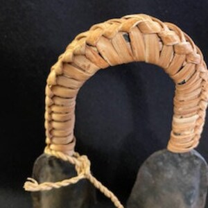 Cameroon African Musical Instrument - Vintage Cameroon Double Bell With ...