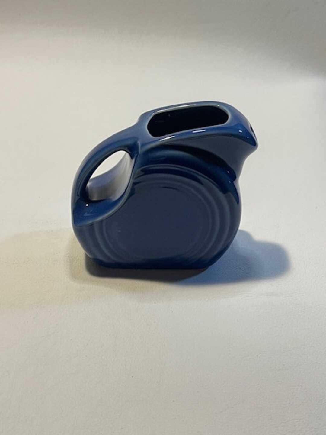 Lapis Blue Fiesta Mini Pitcher - Fiesta Ware Lapis - Fiesta Ware Mini ...