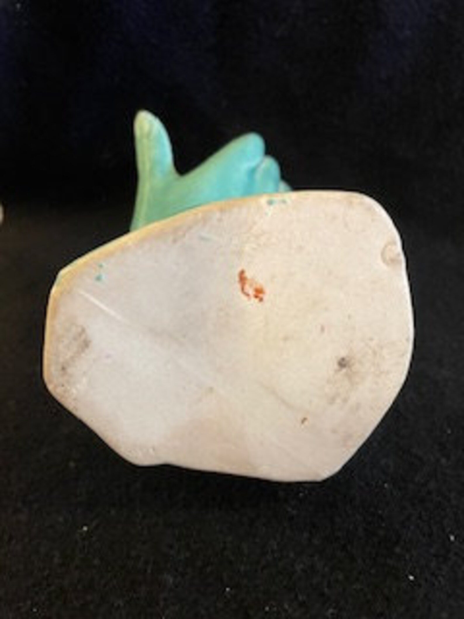 Mccoy Aqua Hand Planter Unique Mccoy Planter Mccoy Planter in the Shape ...