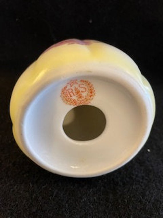 Hat Pin Holder with Hand Painted Pink Roses - Rose Pa… - Gem