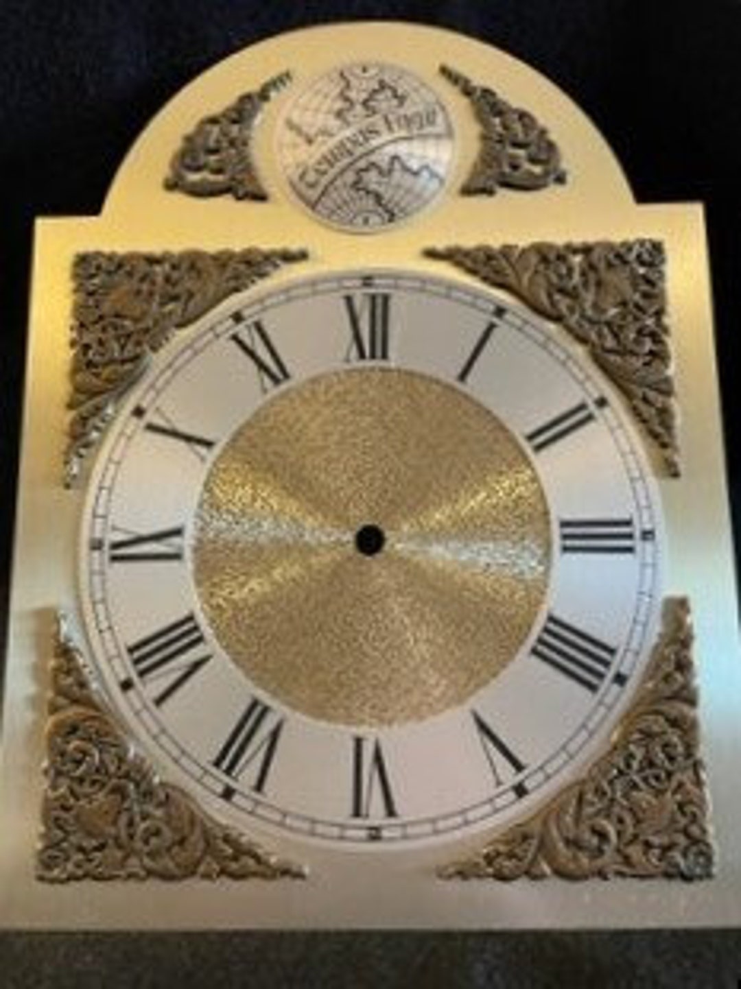 Arched Top Clock Face Industrial Looking Clock Face Photo Prop Clock ...